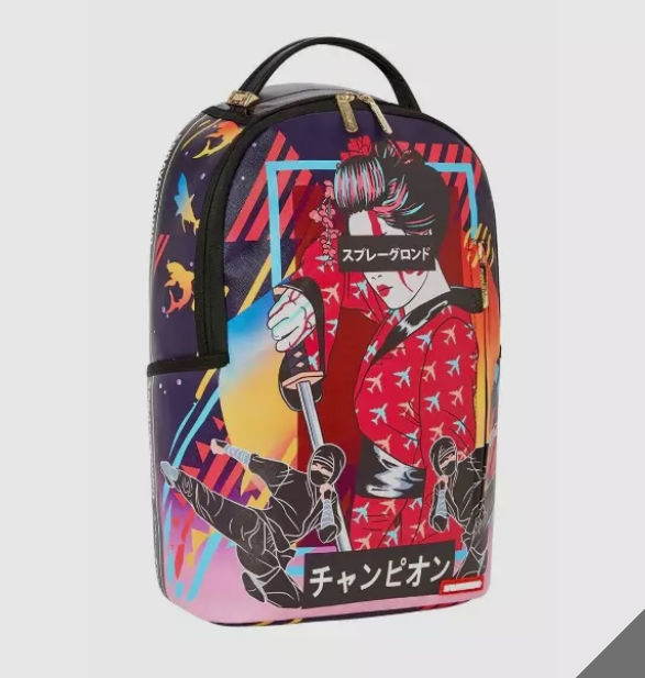 Sprayground Backpack Sharkuza Japan Style Laptotp Books Back To School